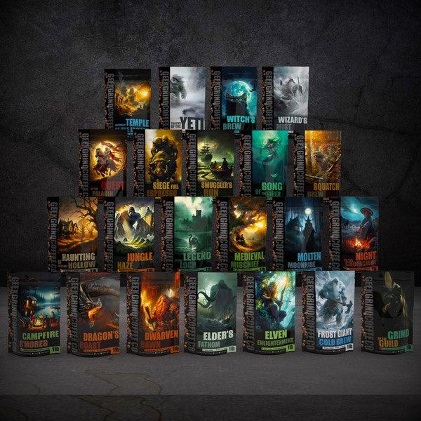 Build-A-Box of 1 lb Oversized Ground Coffee Bags – Geek Grind Coffee