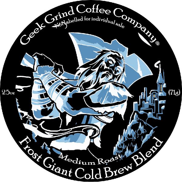 Frost Giant - Cold Brew - 2.5 oz Ground Sample – Geek Grind Coffee